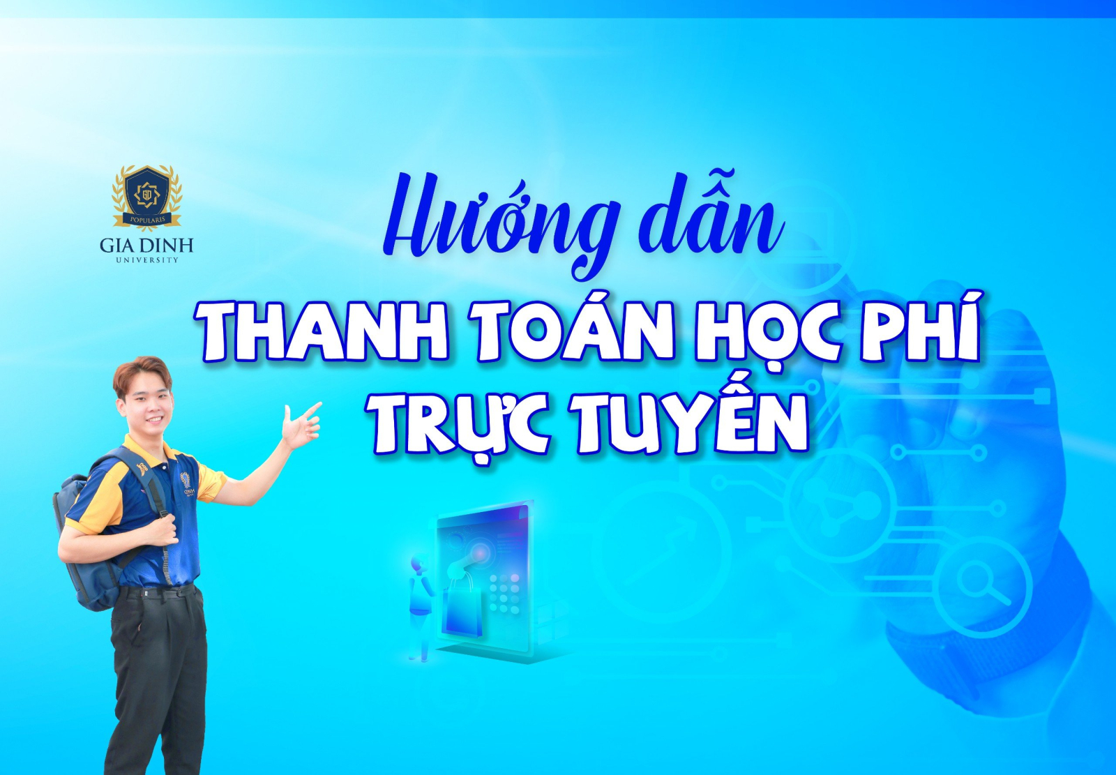 Hướng dẫn thanh toán học phí trực tuyến từ cổng sinh viên