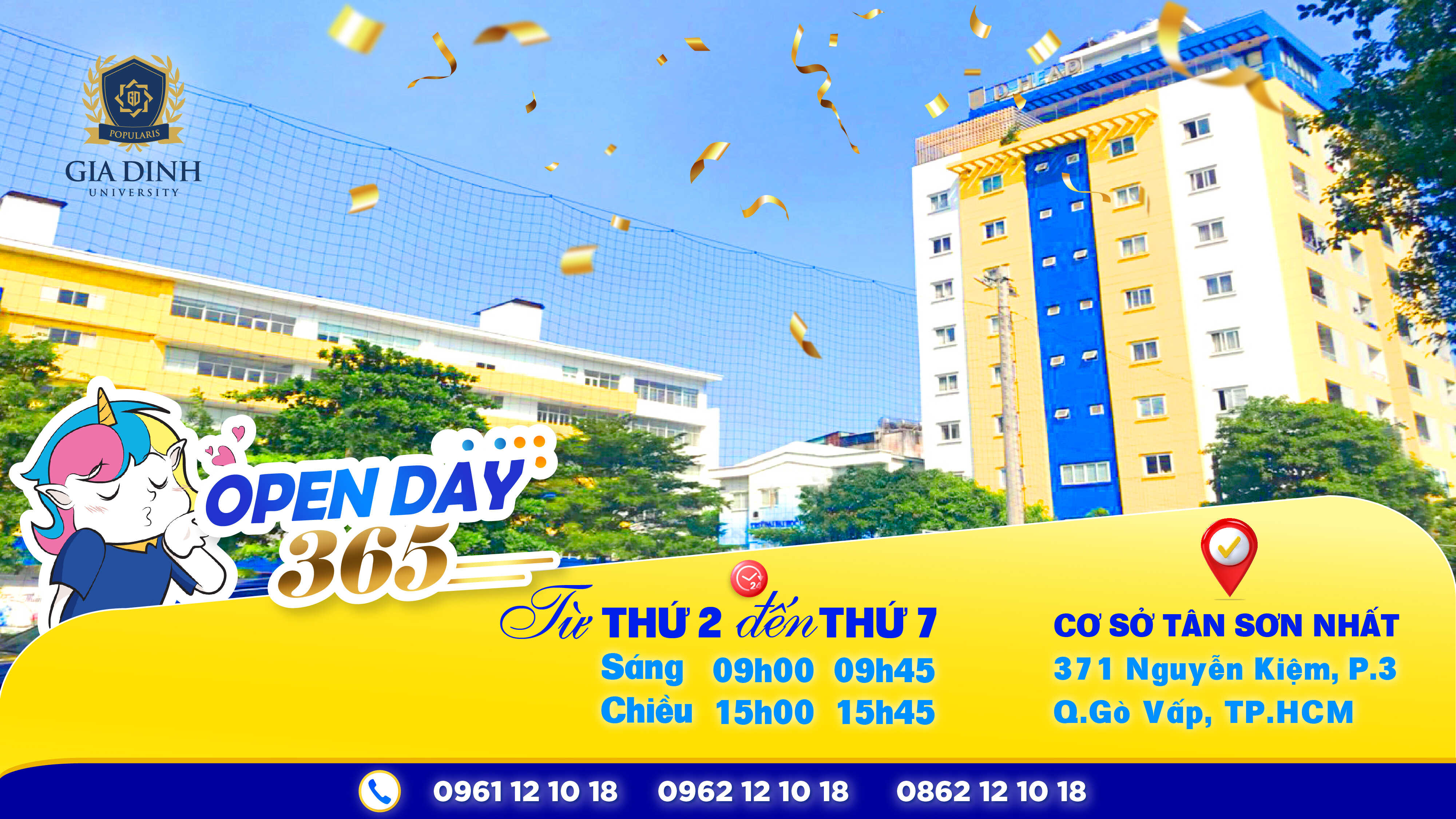 Open Day 365 – Trải nghiệm hành trình đại học cùng GDU